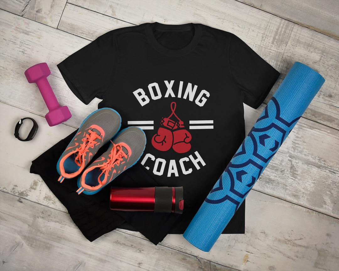 Boxing Coach, T-shirt Sport Gym Box Boxer Trainer Personal Coach Boxing ...