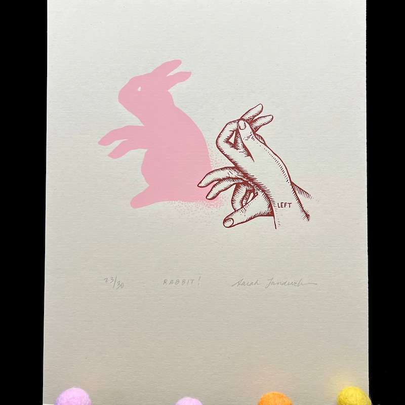 Rabbit Hand Puppets - Etsy