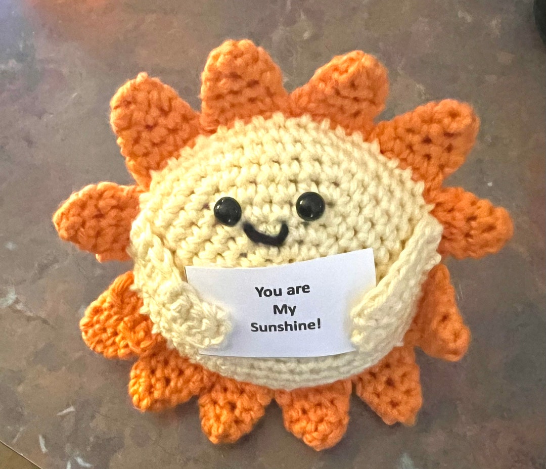 Sunshine Positive Plushie - Etsy