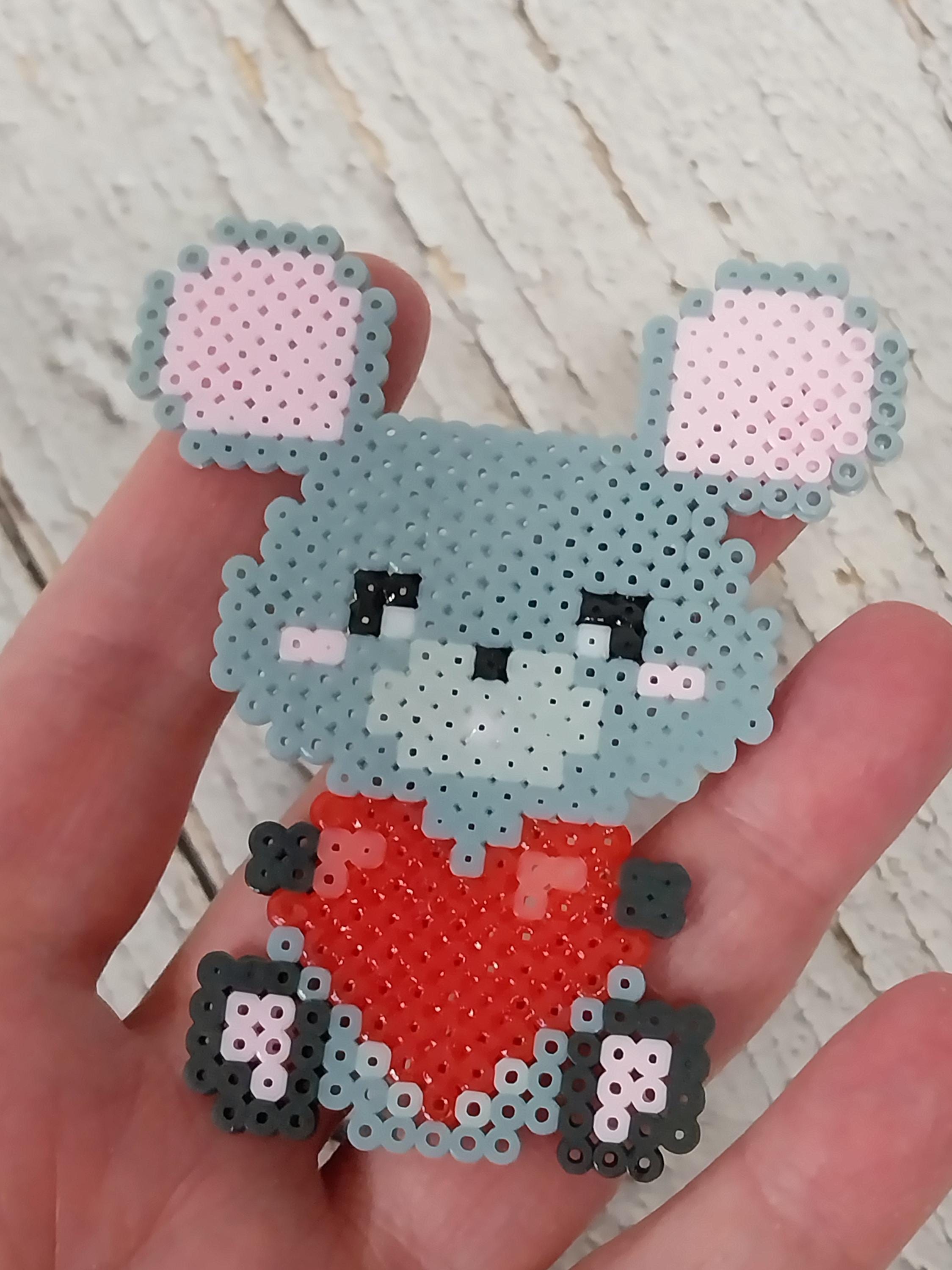 Adorable Animal Magnets With Heart – Handmade Hama Bead Bee, Penguin ...