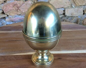 Antique Brass Newel Post Cap - Etsy