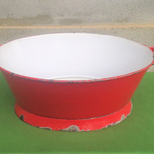 Enamel Wash Basin - Etsy