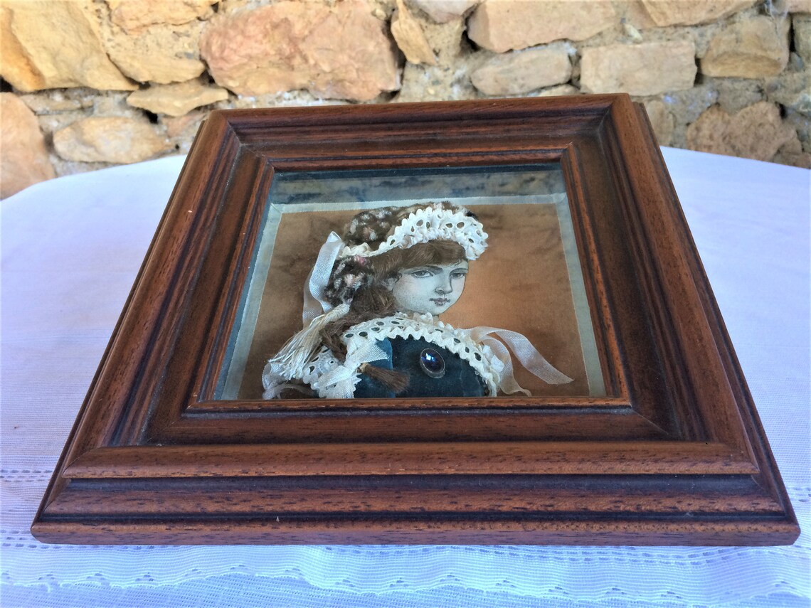 Victorian Shadow Box French Antique 3D Fashion Print Picture - Etsy