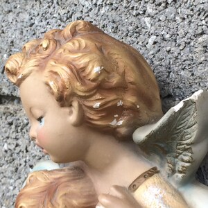 Guardian Angel Wall Hanging, Vintage Plaster Wall Sculpture - Etsy