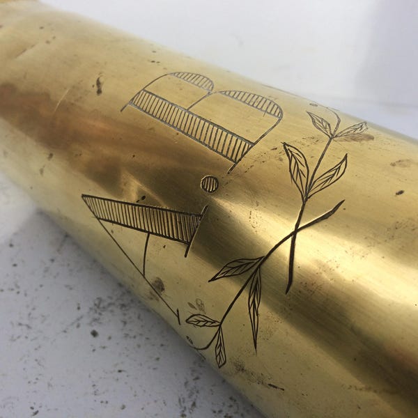 Artillery Shell Vase - Etsy