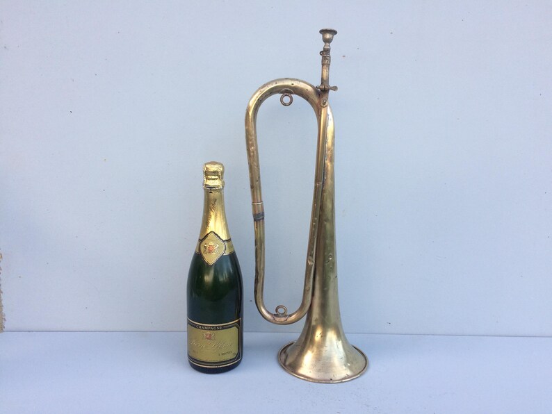 WW1 Military Bugle, French Antique Army Signal Horn - Etsy