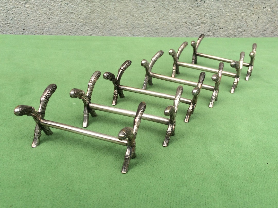 Ensemble de 6 repose-couteaux en argent repose-baguettes - Etsy France