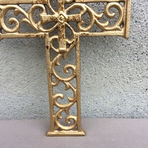 Vintage Metal Wall Cross, Catholic Religious Gifts - Etsy