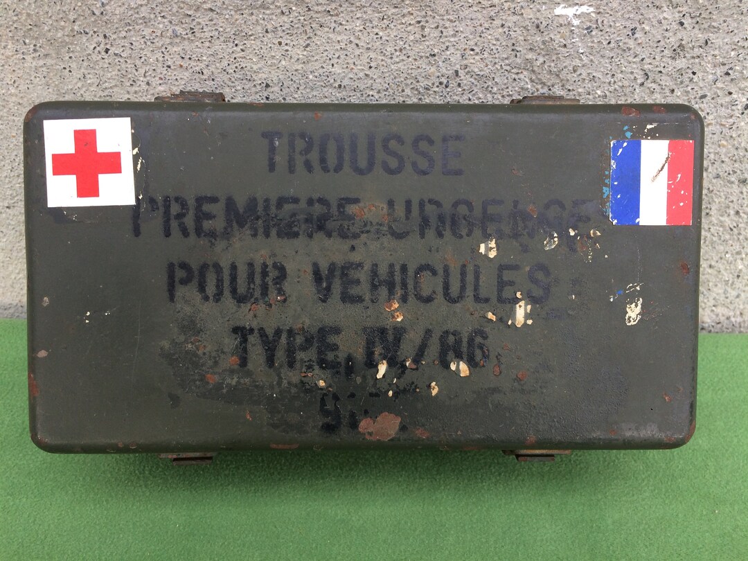Army First Aid Kit French Military Emergency Response Medical - Etsy