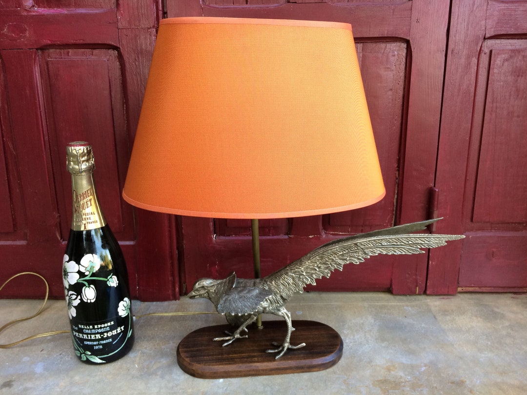 Pheasant Lamp, French Art Deco Style Table Lamp, Decorative Lighting ...