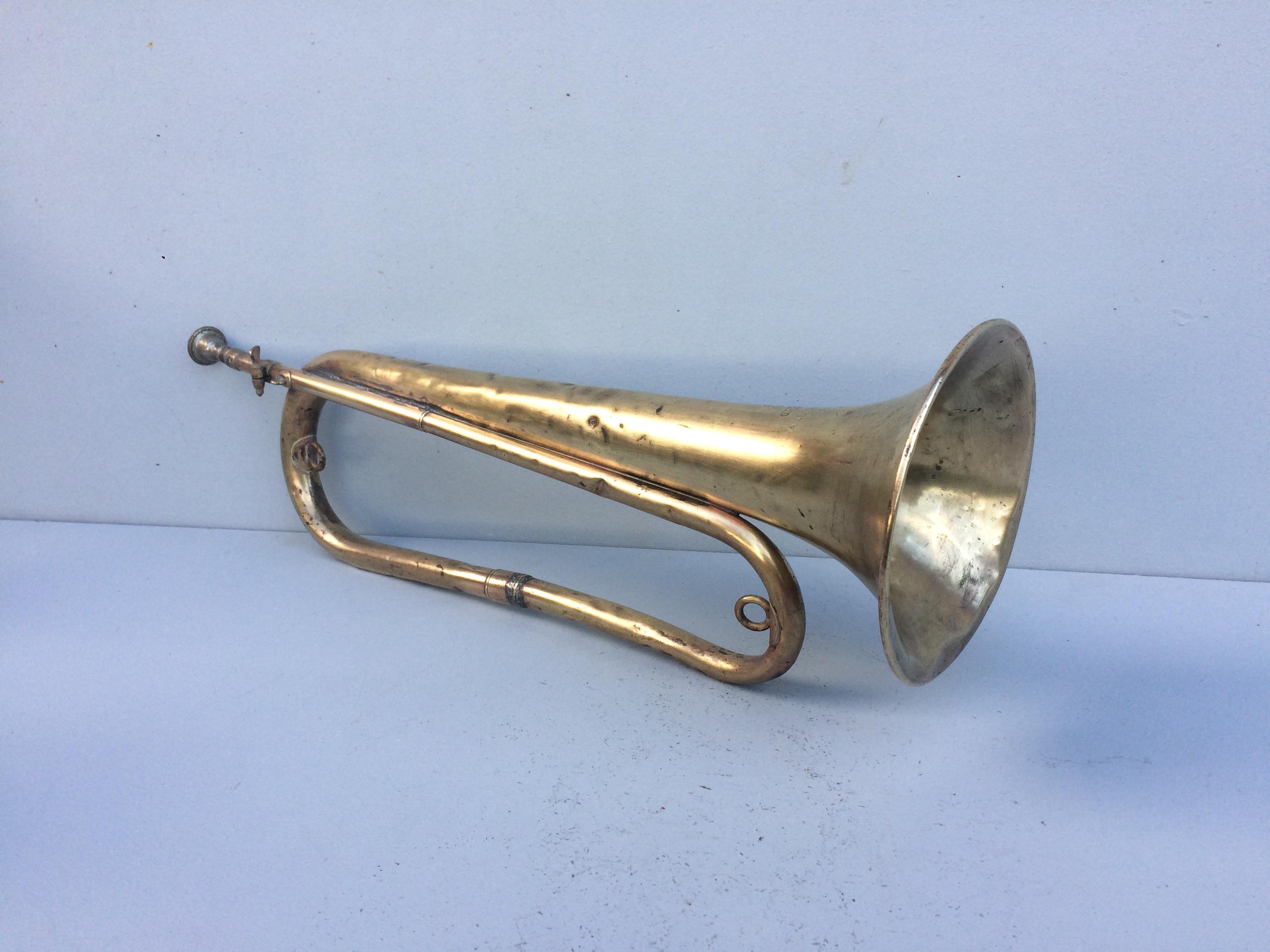 WW1 Military Bugle, French Antique Army Signal Horn - Etsy
