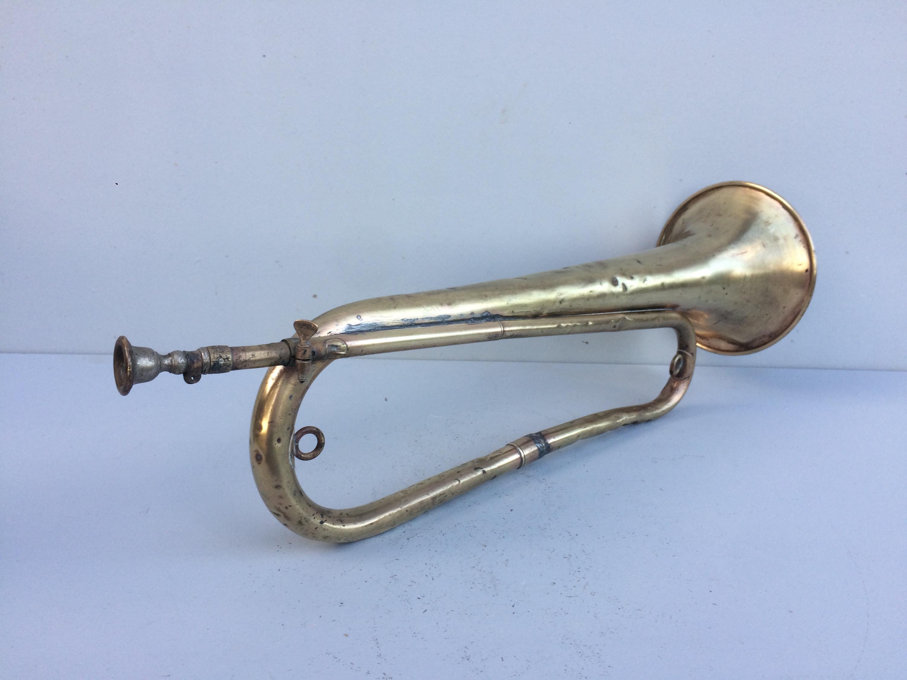 WW1 Military Bugle, French Antique Army Signal Horn - Etsy