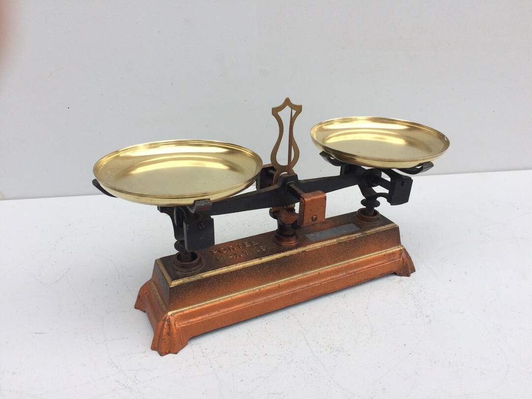 Antique Balance Scale, French Kitchen Decoration - Etsy