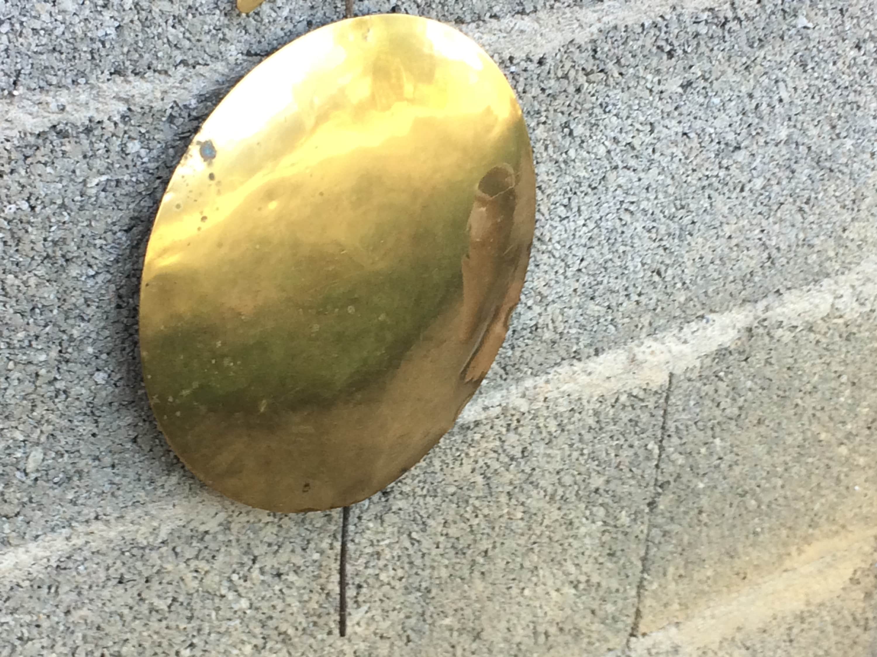 Antique Brass Clock Pendulum, Gold Wall Decor - Etsy