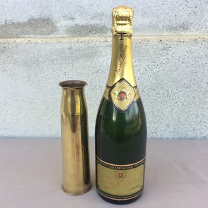 Trench Art Artillery Shell, Decorated WW1 Shell Casing, Found and ...