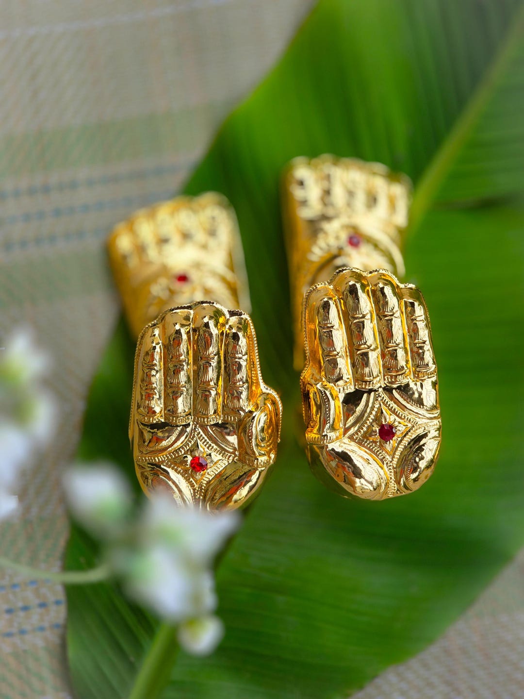 Swarna Hastham Paadham - Brass Hands and Legs - Etsy