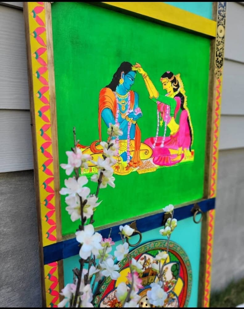 Shri Rama Door Panel - Etsy
