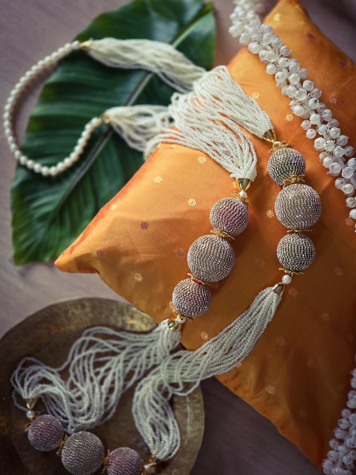Ammavaru Pearl Gaja Mala - Etsy