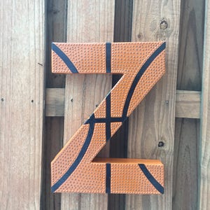 24 Custom Basketball Letter Sports Theme | Etsy