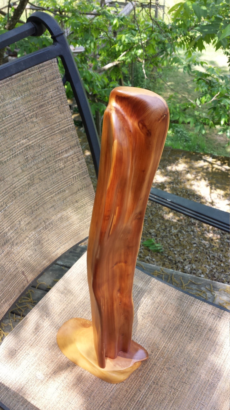 Heartwood Carving Eastern red cedar heartwood with | Etsy