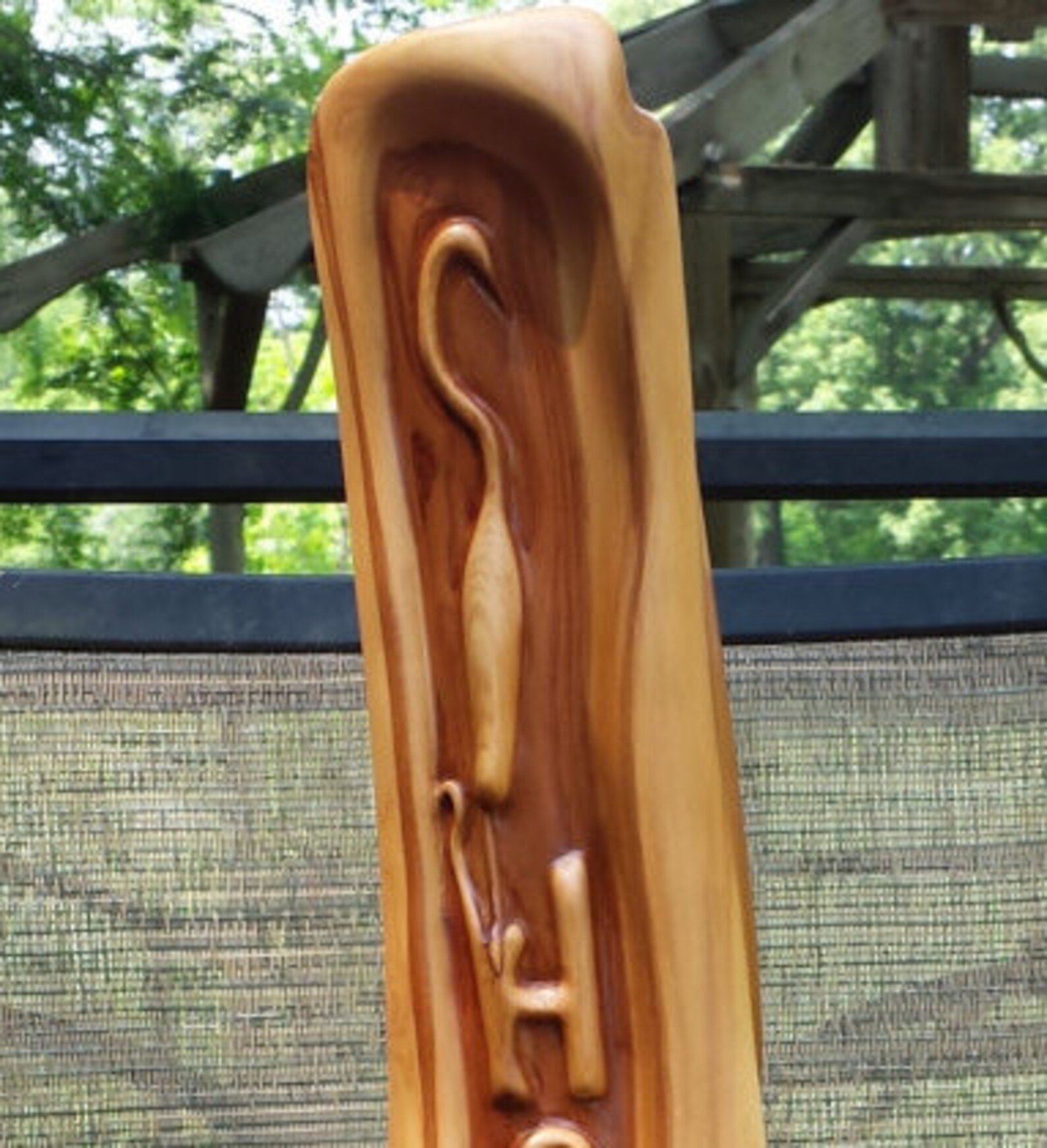 Heartwood Carving Eastern red cedar heartwood with | Etsy