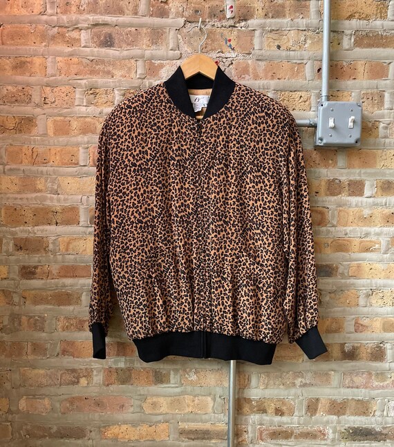 80s FY2 leopard print wrap dress | vintage leopard pr… - Gem