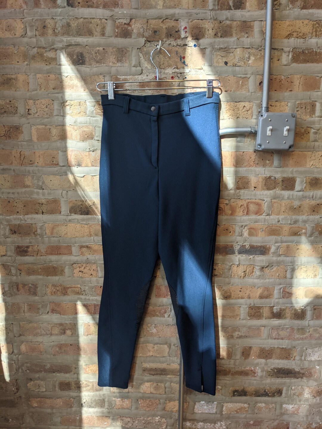 Vintage 70s Navy Blue Stretchy Riding Pants Small Medium - Etsy