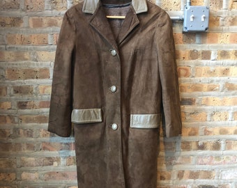 Fuzzy Leather Jacket - Etsy