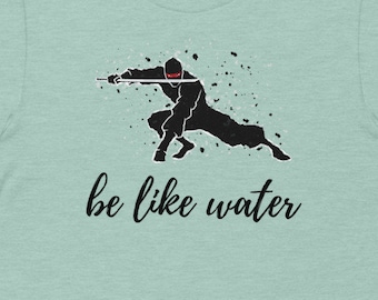 Bruce Lee Be Like Water - Etsy
