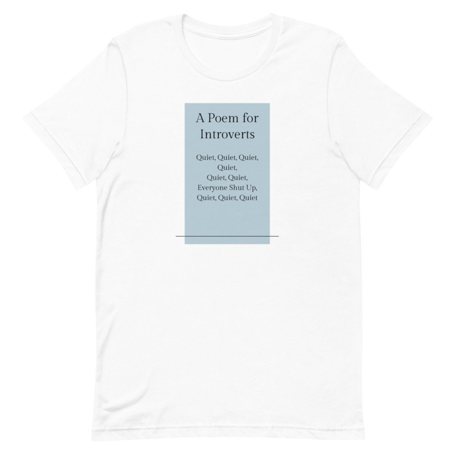 Poem for Introverts - Etsy
