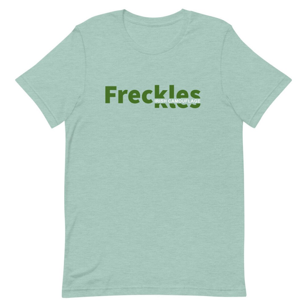 Freckles Irish Camouflage T-shirt - Etsy