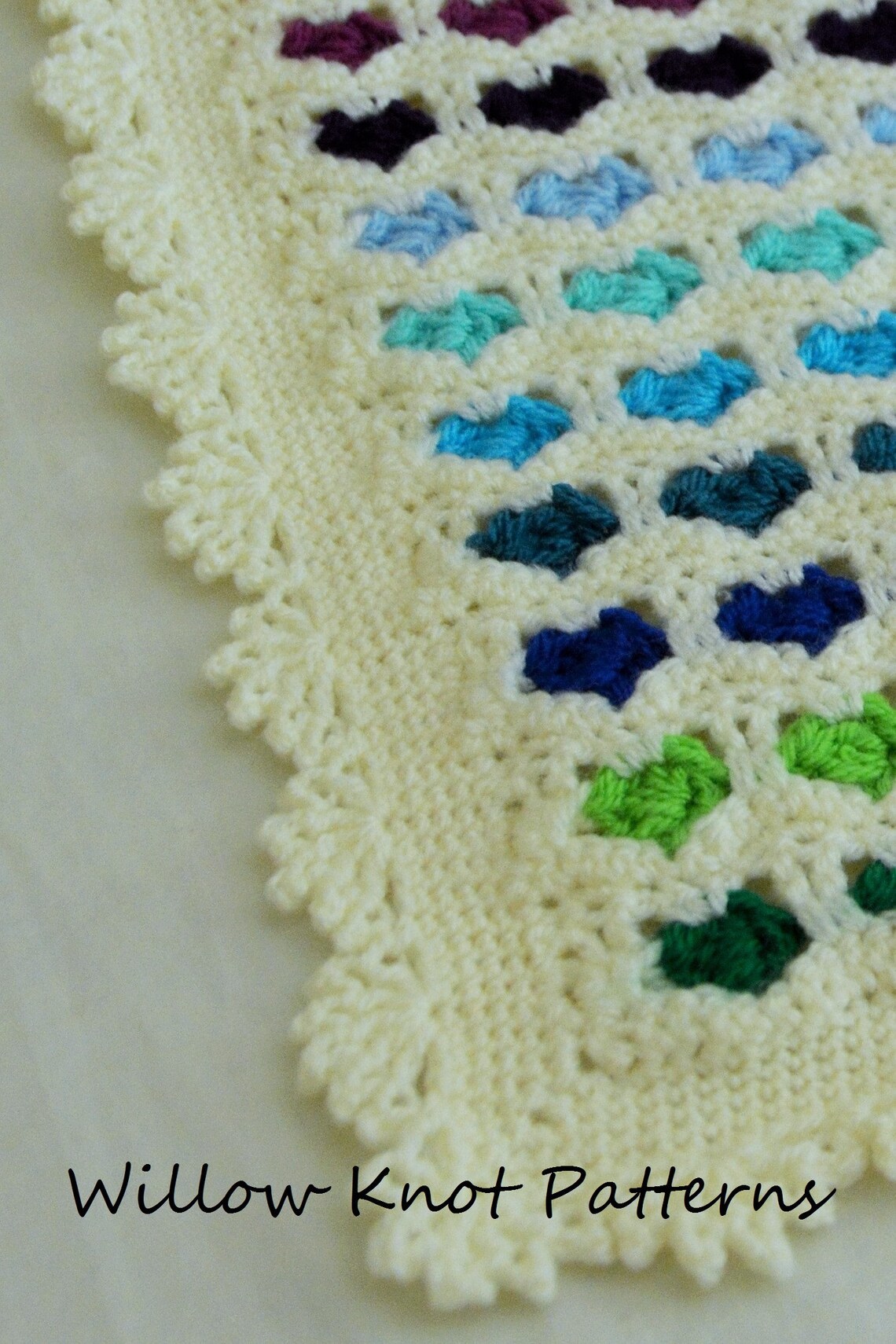 CROCHET PATTERN- the Amore Blanket (stroller, Cot, Single, Double ...