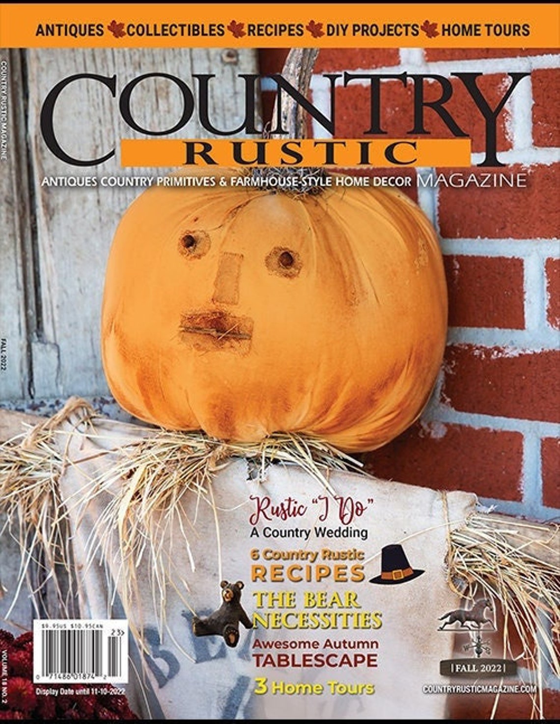 Past Issue of Country Rustic Magazine Spr 2021, Summer 2023, Winter 23 ...