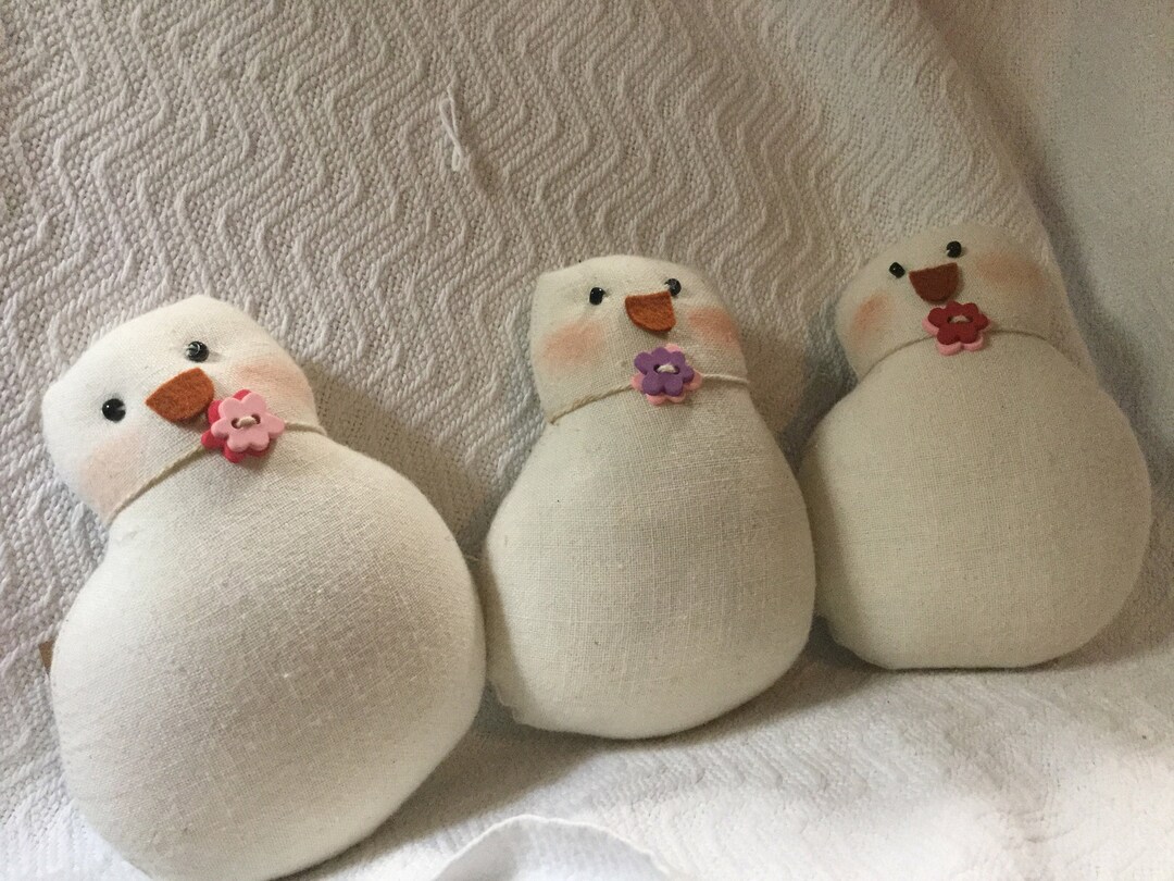 Quackers - Feed Sack Fabric Duck Bowl Filler - Etsy