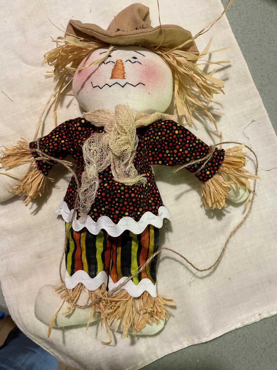 Sweet Meadow Farms Fall Scarecrow - Etsy