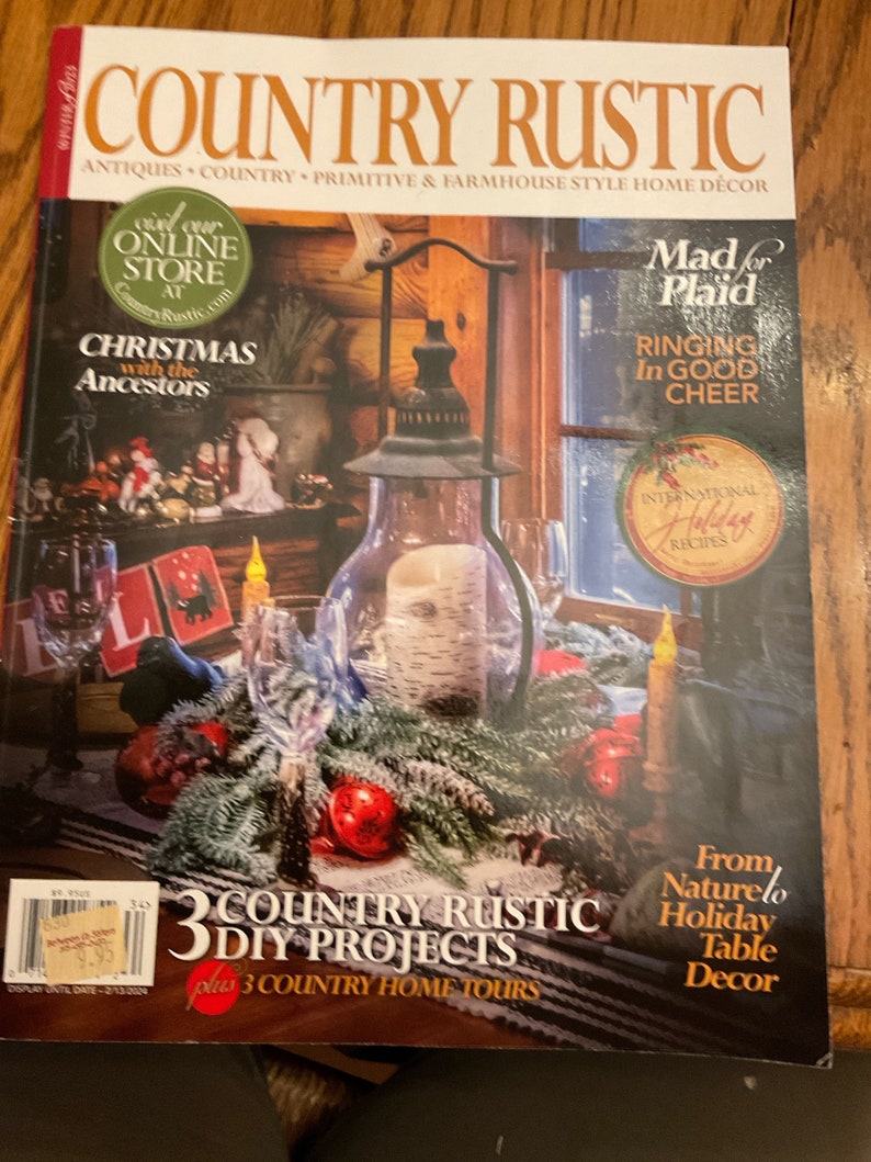 Past Issue of Country Rustic Magazine Spr 2021, Summer 2023, Winter 23 ...
