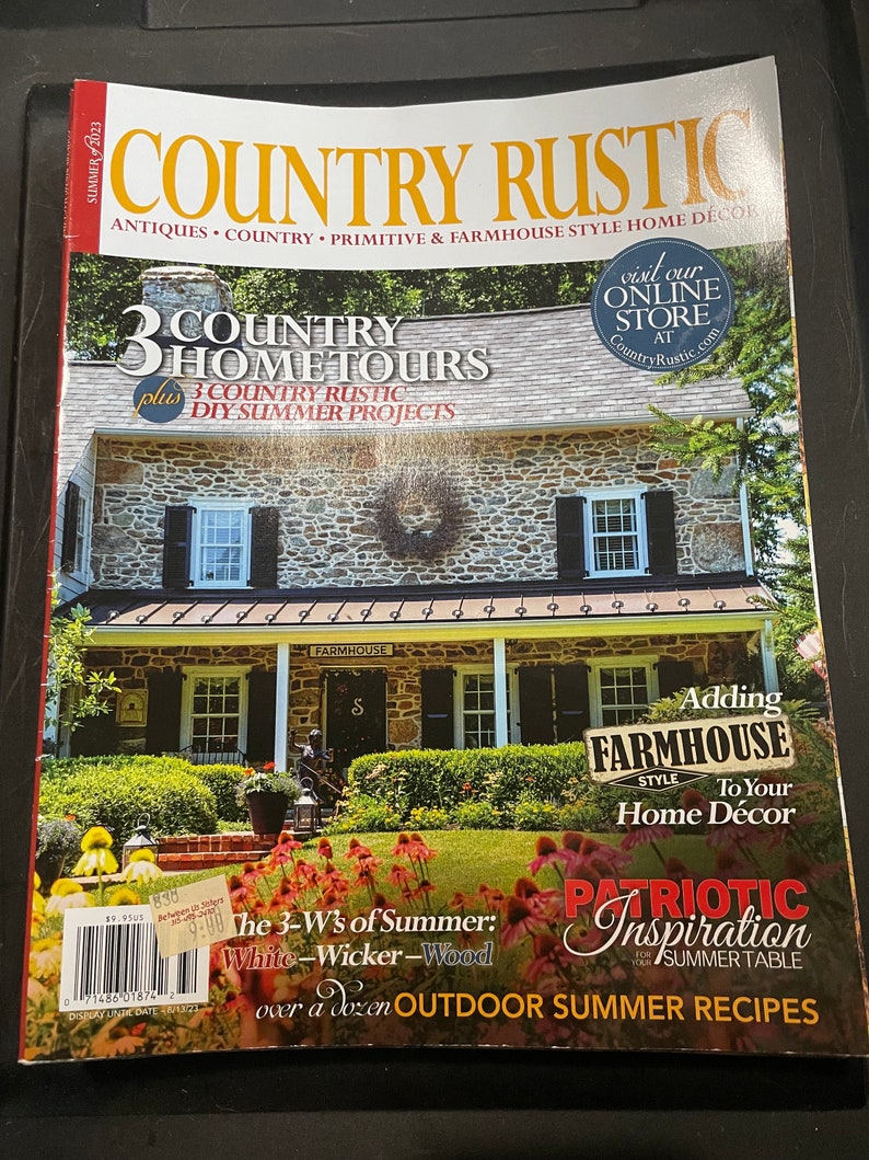 Past Issue of Country Rustic Magazine Spr 2021, Summer 2023, Winter 23 ...