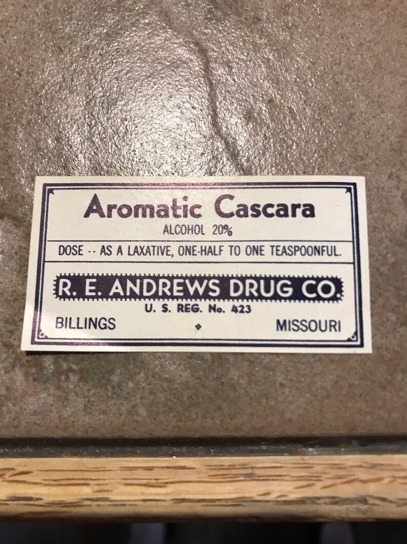 Authentic Vintage Rx Labels With Adhesive Back: Peppermint - Etsy