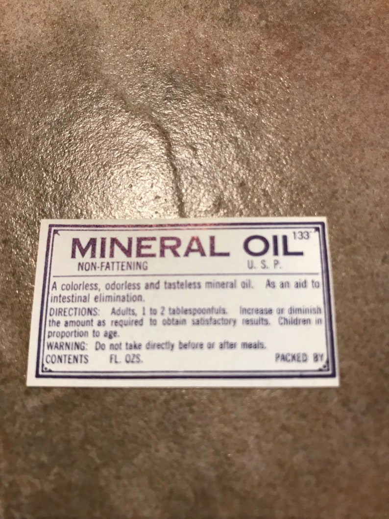 Authentic Vintage Rx Labels With Adhesive Back: Peppermint - Etsy