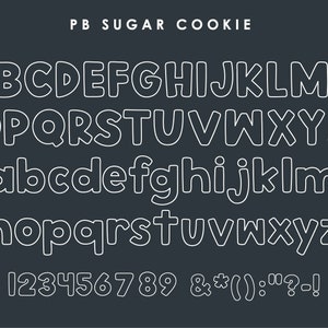 Perfect Blend Font Duo: PB Sugar Cookie + PB Caffeine Then Adulting ...