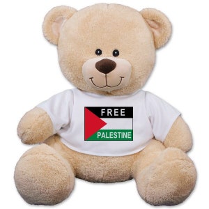 Free Palestine Teddy Bear | Palestinian Flag #freepalestine - Etsy