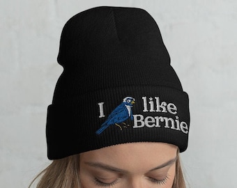 Bernie Sanders for President 2020 Hat Embroidered Cuffed | Etsy