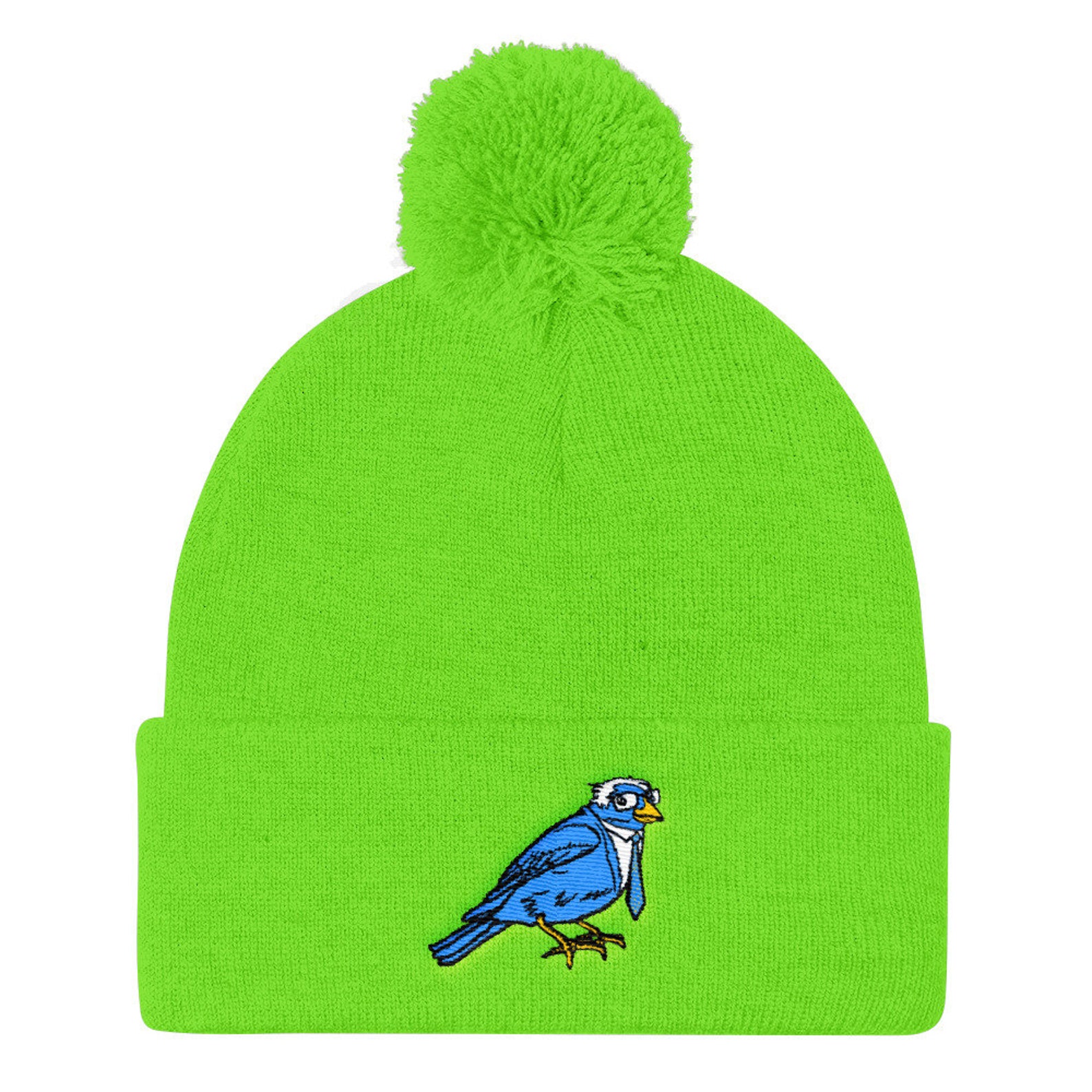 Birdie Sanders | Bernie Sanders for President 2020 Hat Embroidered Pom ...