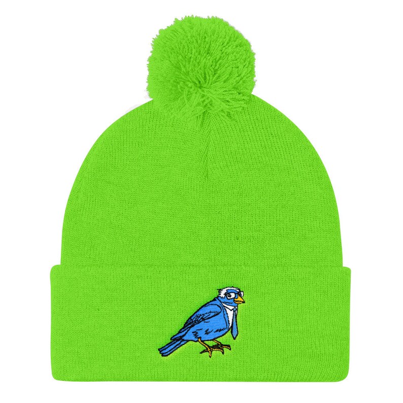 Birdie Sanders | Bernie Sanders for President 2020 Hat Embroidered Pom ...