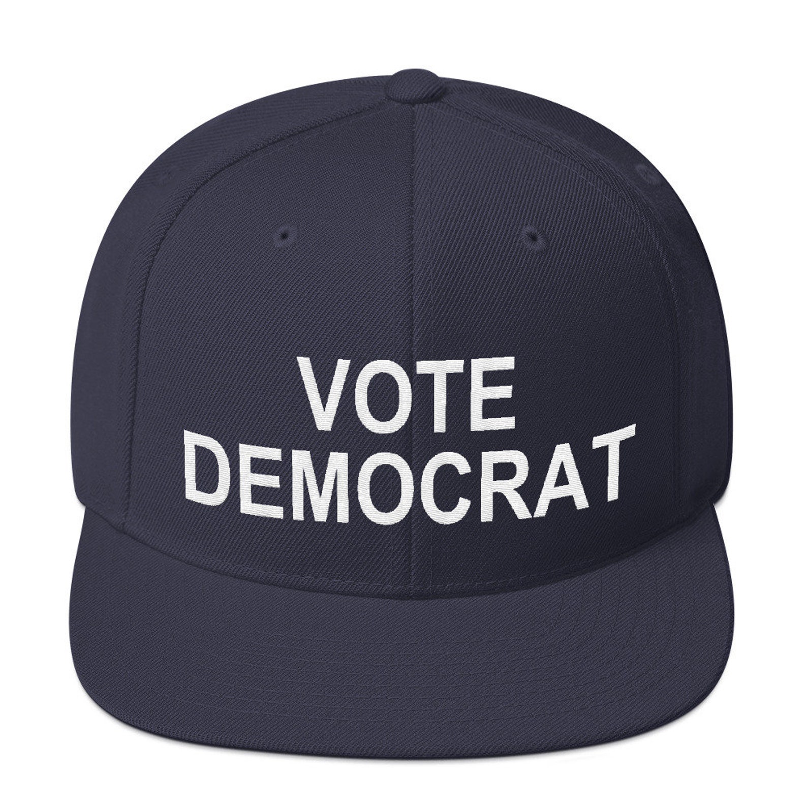 Vote Democrat Embroidered Snapback Hat Election 2020 Hat | Etsy