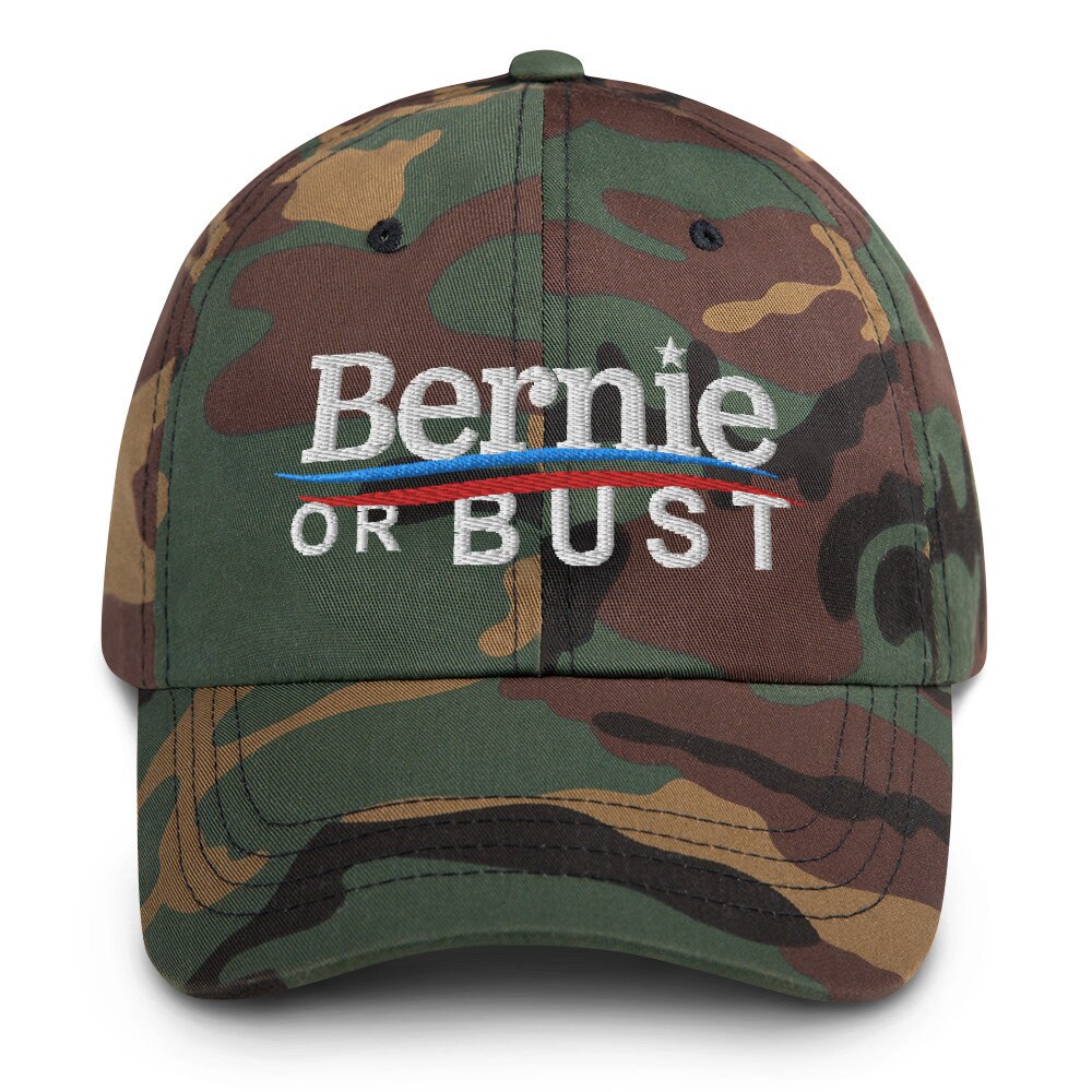 Bernie or Bust Embroidered Dad Hat Bernie Sanders for | Etsy
