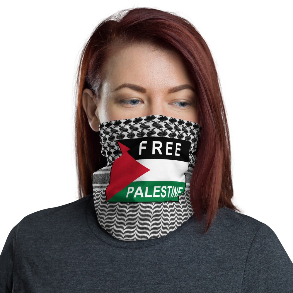 Free Palestine Flag Keffiyeh Palestinian Washable Face Mask - Etsy