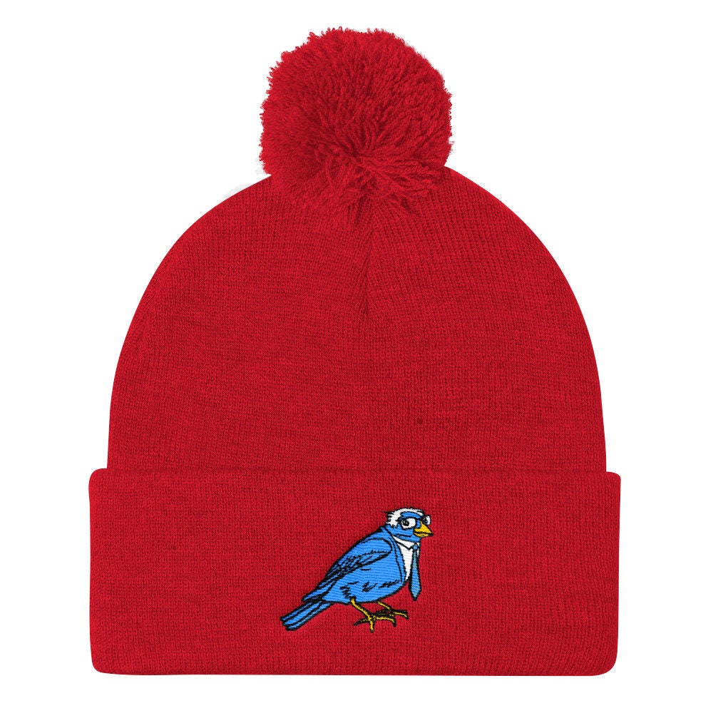 Birdie Sanders | Bernie Sanders for President 2020 Hat Embroidered Pom ...