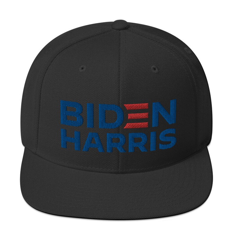 Biden Harris Embroidered Snapback Hat Joe Biden for - Etsy