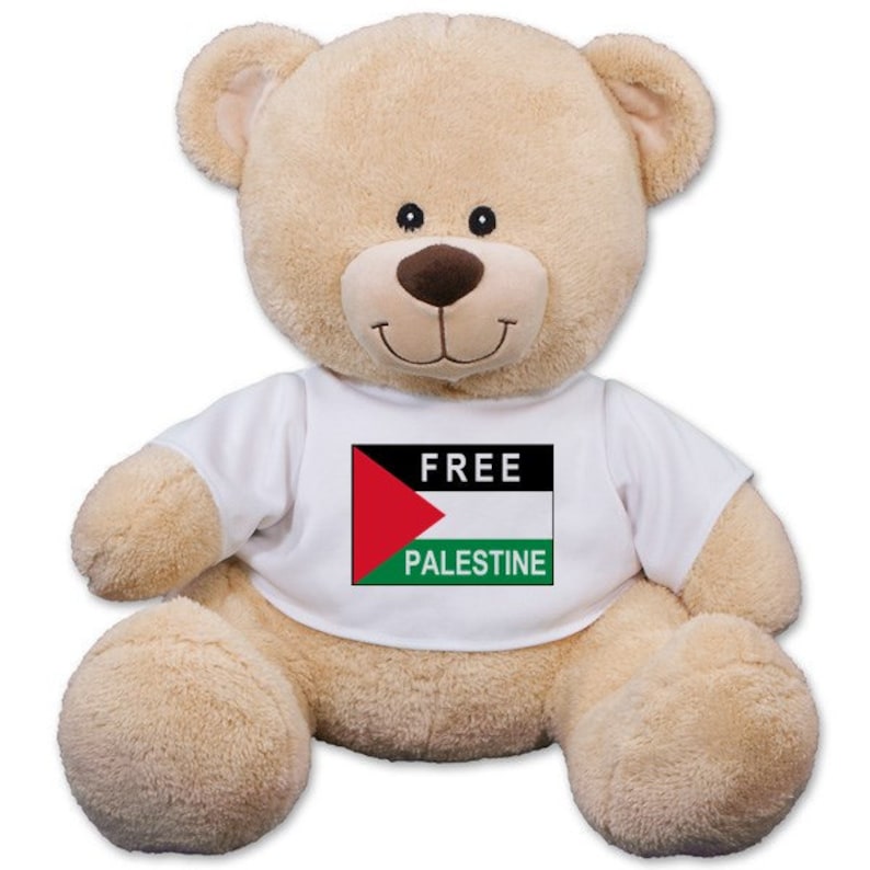 Free Palestine Teddy Bear | Palestinian Flag #freepalestine - Etsy